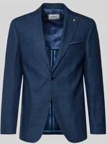 Carl Gross Regular Fit Sakko aus Leinen-Mix Modell Tebbo