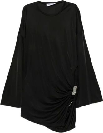 The Attico Femme, Robes, Noir, Taille: 38 FR Mini Robe