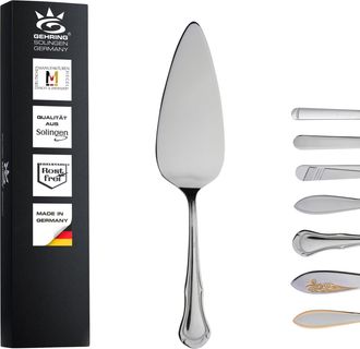 Gehring Gehring Solingen Chippendale Tortenheber I Kuchenheber f&uuml;r Pizza und Geb&auml;ck, Lasagne, Quiche aus Edelstahl 18/10 I sp&uuml;lmaschinengeeignet I Made in Ger
