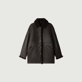 SOEUR MANTEAU BREDA MARRON FONC&Eacute;