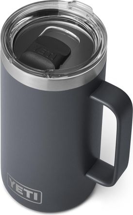 Yeti Rambler Krug Mit MagSlider Deckel, Charcoal, 24 oz (709 ml)