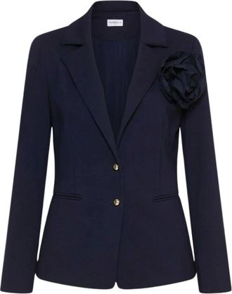 Marella Femme, Vestes, Bleu, Taille: 42 FR Blazers