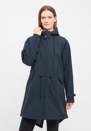 Derbe Softshelljacke Island Friese wasserabweisend, winddicht, Kapuze
