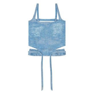 Diesel Damen, Oberteile, Blau, XSGr&ouml;&szlig;e