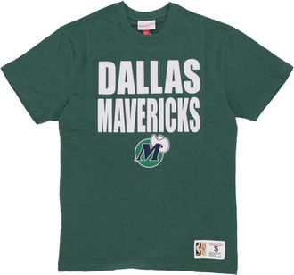 Mitchell & Ness Dallas Mavericks NBA Tee - - Tops - Herren - Gr&uuml;n - XL