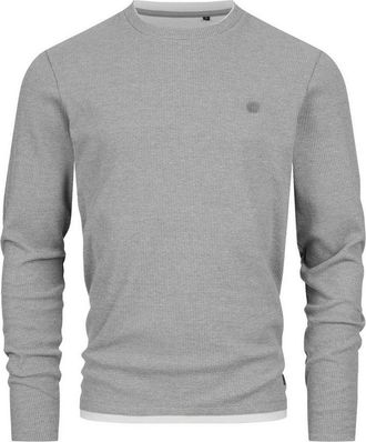 Indicode Langarmshirt Herren INValwald Shirt Langarm Herrenshirt Langarmshirt aus Baumwollmix