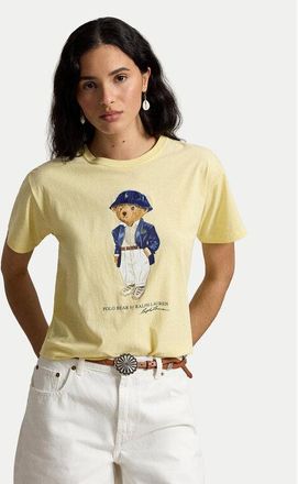 Polo Ralph Lauren T-Shirt 211B17792001 Hellgelb Regular Fit