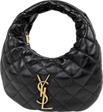 Saint Laurent Pre-owned Sac &agrave; main vintage - Femme - Pre-owned - Noir - Taille: ONE Size