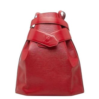 Louis Vuitton Sac seau vintage doccasion - Femme - Pre-owned - Rouge - Taille: ONE Size