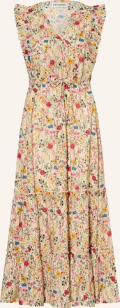 Lollys Laundry Lollys Laundry Kleid Samoll Mit R&uuml;schen beige