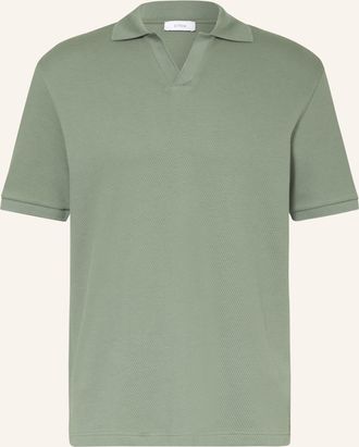 Eton Piqu&eacute;-Poloshirt gruen