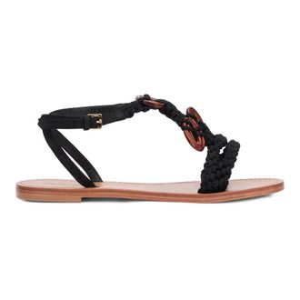Alberta Ferretti Femme, Chaussures, Noir, Taille: 39 EU Sandales