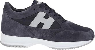 Hogan Homme, Chaussures, Bleu, Taille: 40 EU Baskets Interactive