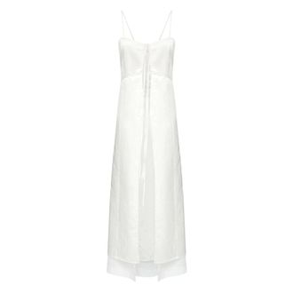 Maison Margiela Midi Robes - Femme - Robes - Blanc - Taille: 38 FR