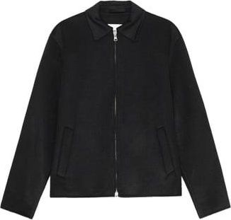 Nn.07 Veste Arlo 8447 droite zipp&eacute;e en laine m&eacute;lang&eacute;e