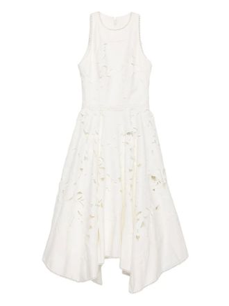 Costarellos Arianne Midikleid - Weiß