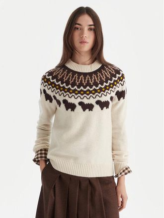 Hunter Pullover Ashie HARW0074251 Beige Regular Fit