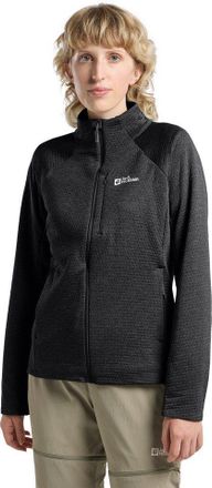 Jack Wolfskin Fleecejacke TAIGA FZ W mit Rei&szlig;verschluss, hoch geschlossener Ausschnitt, weiches Material