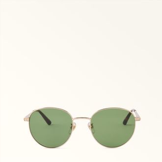 Furla Sonnenbrille Color Light Gold Metall Damen