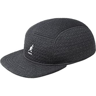 Kangol Casquette Embossed 5 Panel Casquette de Baseball (Taille Unique - Noir)