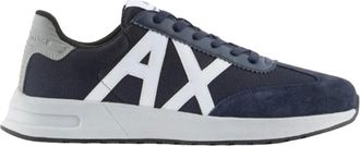 A|X Armani Exchange Homme, Chaussures, Bleu, Taille: 45 EU Xux071 Baskets