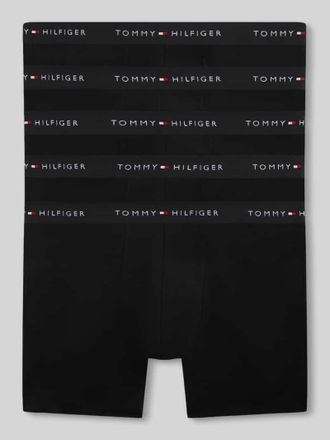 Tommy Hilfiger Trunks aus Baumwoll-Mix im 5er-Pack
