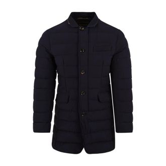 Moorer Stylische Winterjacke - - Jackets - Herren - Blau - 3XL