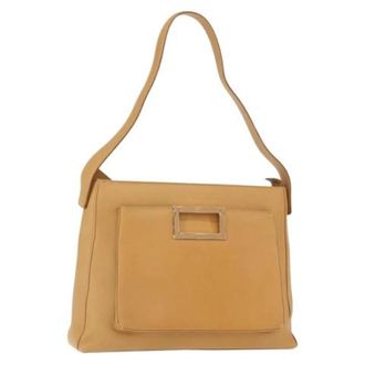 Ferragamo Sac bandouli&egrave;re Pre-owned - Femme - Pre-owned - Beige - Taille: ONE Size