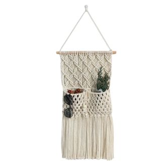 Generic Tapisserie F&uuml;r Im Wohnzimmer,Boho Handgefertigter Wandteppich Mit Aufbewahrungstasche | B&ouml;hmische Wanddekoration | F&uuml;r Hochzeit Kinderzimmer Wohnzimme