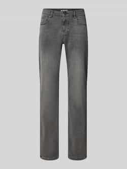 Review Slim Fit Jeans aus elastischem Baumwoll-Mix mit G&uuml;rtelschlaufen