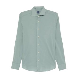 Fedeli Homme, Chemises, Vert, Taille: M Casual Chemises