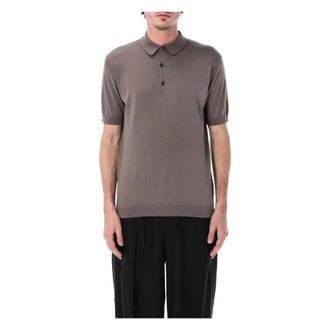 John Smedley Herren, Oberteile, Braun, MGr&ouml;&szlig;e