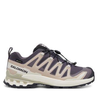 Salomon Trekkingschuhe Salomon Xa Pro 3D V9 Gore-Tex L47744700 Violett