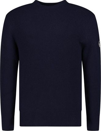 North Sails Herren Pullover blau unifarben