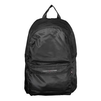 Tommy Hilfiger Schwarzer Herrenrucksack mit Laptopfach - - Bags - Herren - Schwarzk - ONE SIZE
