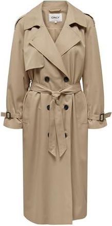 Only Trench Coat ONLCHLOE Trench Coat Tannin l Tannin l