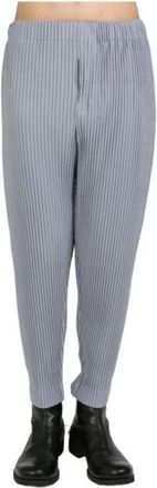 Issey Miyake Homme, Pantalons, Gris, Taille: M Pantalon Slim-fit