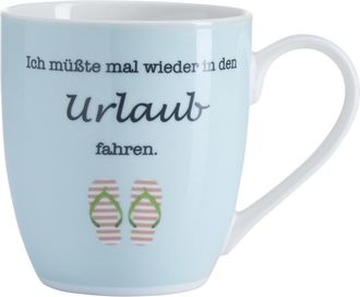 Ritzenhoff & Breker Kaffeebecher Auszeit Variante: Kaffeebecher 500 ml Urlaub Auszeit