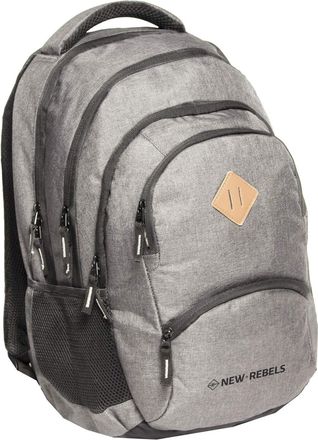 New Rebels Bts 4 Schultasche Mit Laptopfach Grau