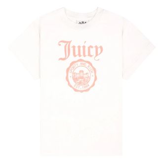 Juicy Couture Juicy Emblem Essentials T-Shirt - - Tops - Damen - Wei&szlig; - S