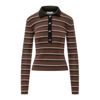 Ganni Polo Shirts - - Tops - Damen - Mehrfarbig - L