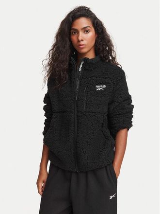 Reebok Fleecejacke RCC00129 Schwarz Regular Fit