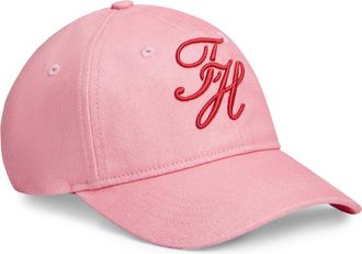 Tommy Hilfiger Cap Tommy Hilfiger Logo Embroidery Baseball Cap AW0AW18338 Rosa