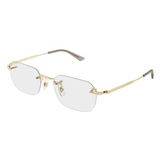 Montblanc Montblanc - Mb0514O Monture Optique - Homme - Accessoires - Jaune - Taille: 54 MM