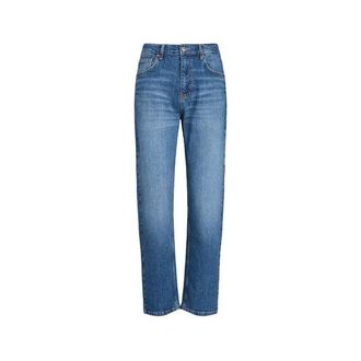 Topshop Jean droit en Tskarla coton