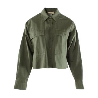 Max Mara Carter Bluse - - Blouses & Shirts - Damen - Gr&uuml;n - M