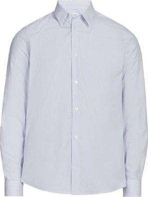 Au Printemps Paris Chemise &agrave; motif en coton