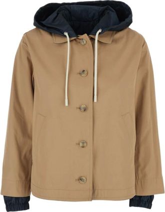 Herno Femme, Vestes, Brun, Taille: 38 FR Veste r&eacute;versible en Dean