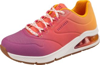Skechers Herren Low-Top Sneaker BOBS Squad Chaos Prism Bold, Männer Sneakers,schnürschuhe,atmungsaktiv,Halbschuhe,Pink PKMT,40 EU
