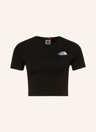 The North Face Cropped-Shirt schwarz